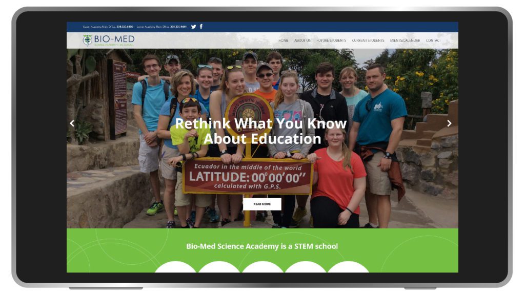 Bio-Med Science Academy Website