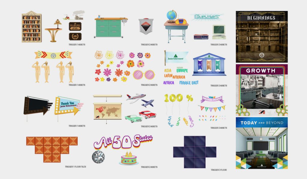 Junior Achievement History Augmented Reality App